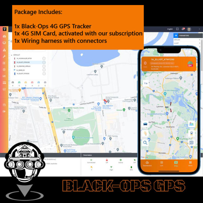 Black Ops TIE338 4G GPS Vehicle Tracker – Black-Ops GPS